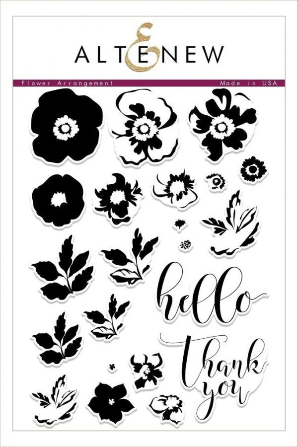 Altenew Flower Arrangement Stamp Set | Dragonfly Designs
